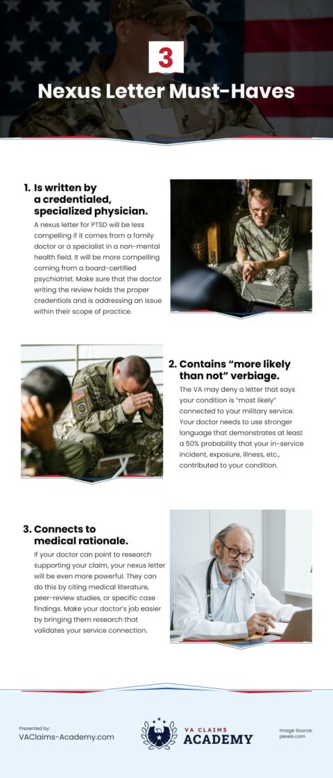 Get a Winning Nexus Letter for Your VA Claim